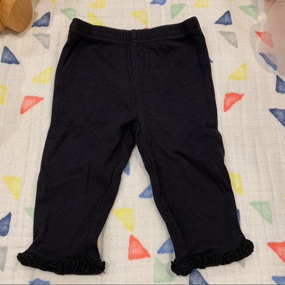 Bottoms | Black Frill Kids Pants 36m | Poshmark